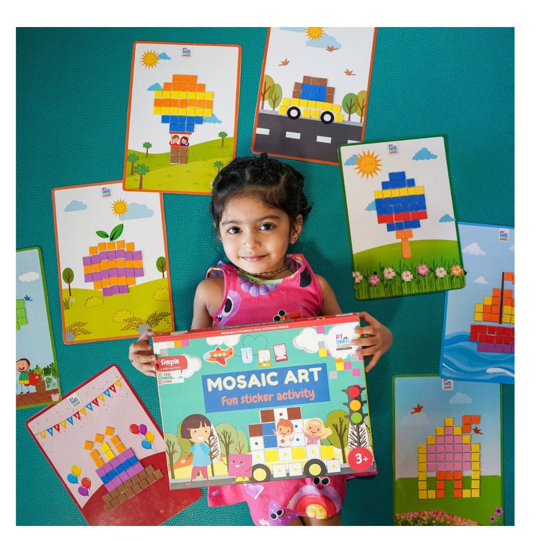 Creative Mosaic Art Foam Sticker Set – My House Teacher