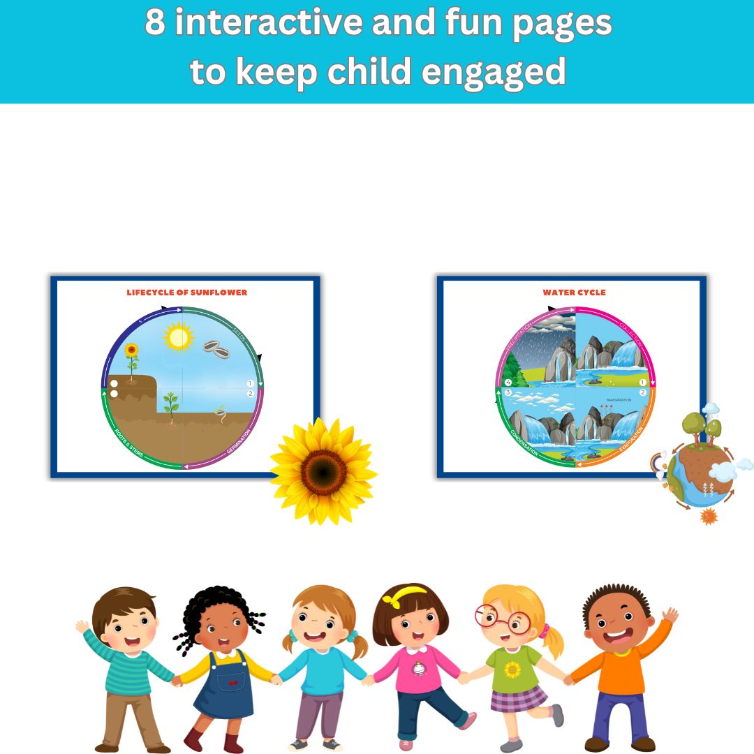 Knowledge Binder Book for 4 to 11 year kids – My House Teacher