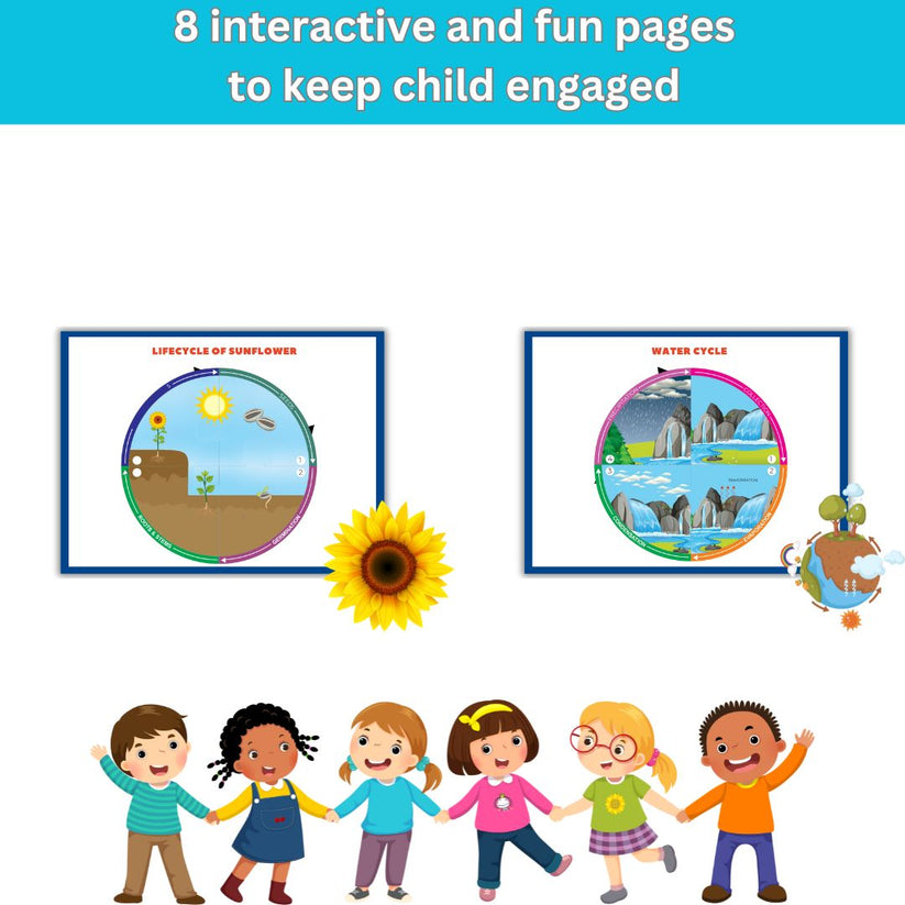 Knowledge Binder Book for 4 to 11 year kids – My House Teacher