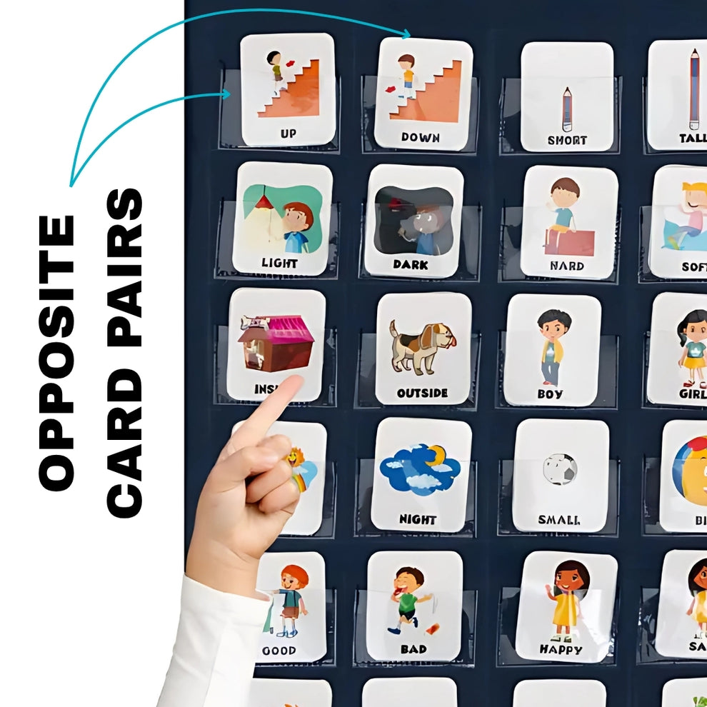 Opposites Matching Pocket Chart – My House Teacher