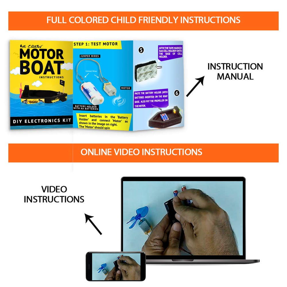 Motor Boat DIY Kit – My House Teacher